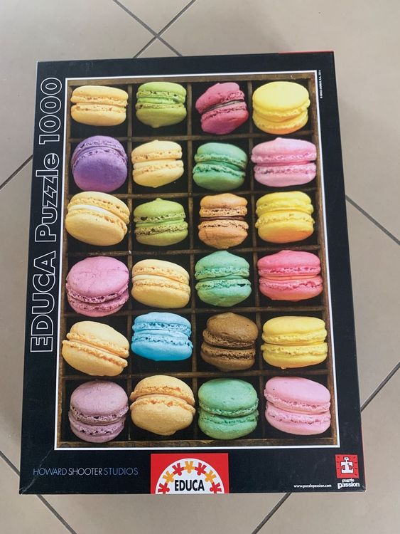 Macarons Puzzle 1000 Teile, vollständig (Gebraucht) in Therwil für CHF ...