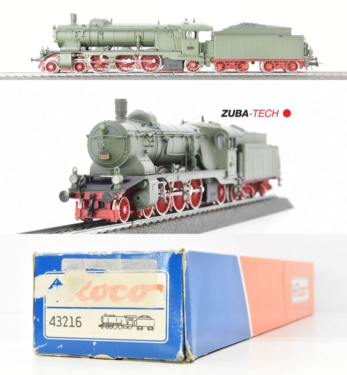 Roco 43216 Dampflok Serie-C K.Bay.Sts.B H0 GS Analog mit OVP | Acheter ...