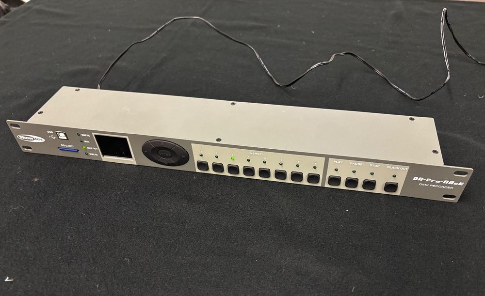 Showtec DR Pro Rack DMX Recorder (Gebraucht) in Wettingen für CHF 69 – mit Lieferung auf Ricardo ...