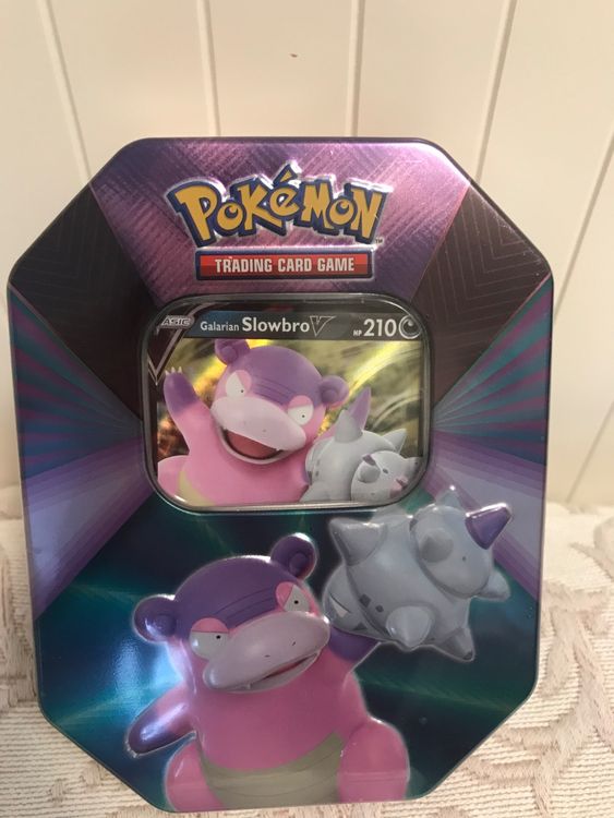 Pokémon V Forces Galarian Slowbro V Tin Box - EN | Kaufen auf Ricardo