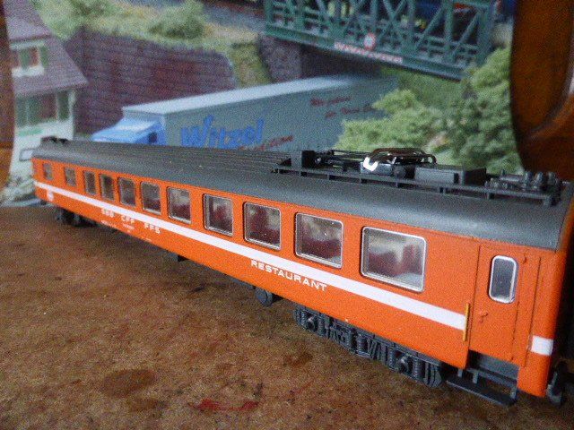 Liliput Eurofima SBB Speisewagen (Gebraucht) in Wädenswil für CHF 21 – mit Lieferung auf Ricardo ...