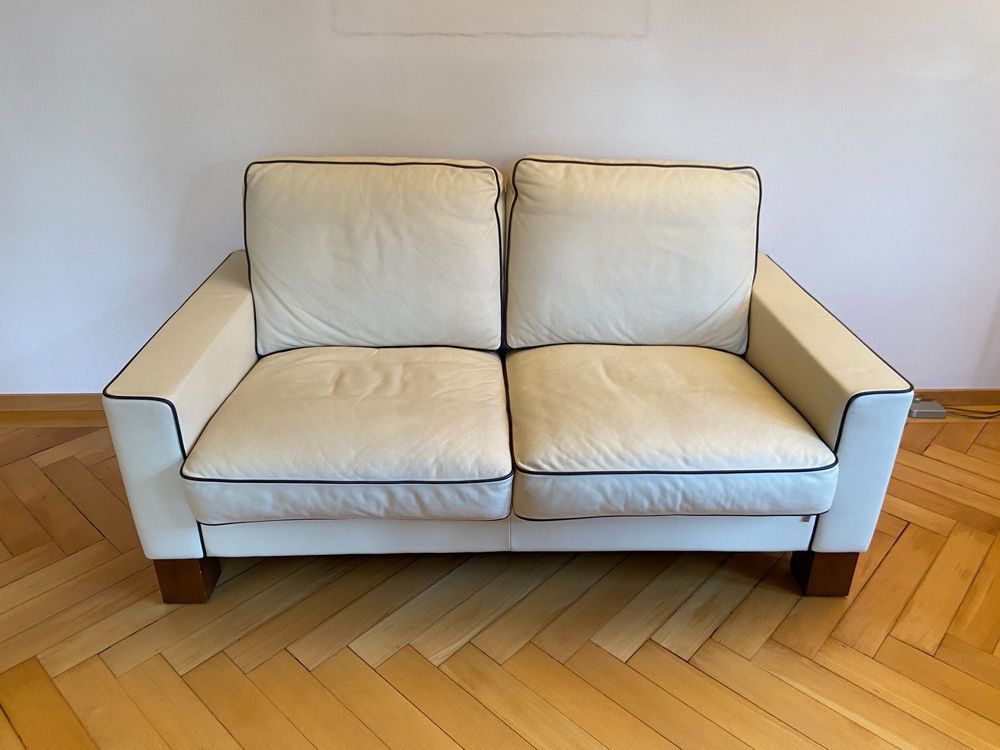 Erpo Nappa-Vollleder Sofa mit Keder (Gebraucht) in Weesen für CHF 300 ...