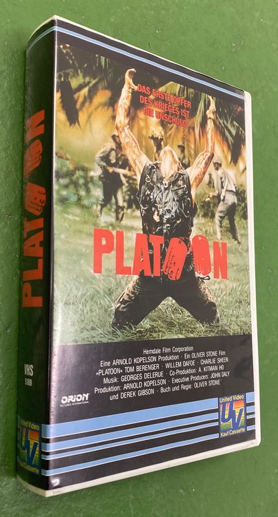 Platoon (VHS, 1986) | Kaufen auf Ricardo