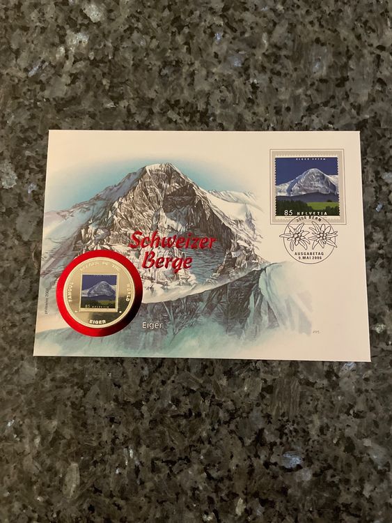 Numisbrief Schweizer Berge-Eiger | Kaufen auf Ricardo