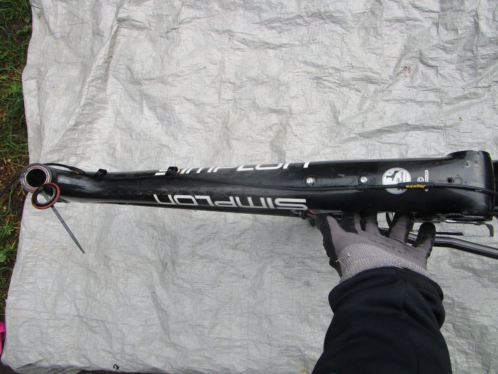 Voll Carbon SIMPLON MTB Fully Rahmen 26" GrS ohne Dämpfer (Gebraucht) in Ottikon für CHF 220 ...