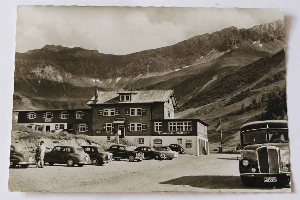 Alpenhotel Malbun, mit Oldtimer | Kaufen auf Ricardo