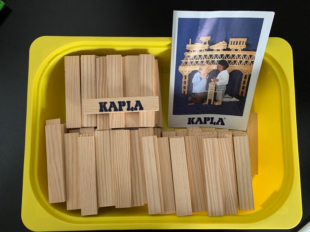 Kapla Bausteine 192 Stück (Gebraucht) in Knonau für CHF 15 – mit Lieferung auf Ricardo kaufen