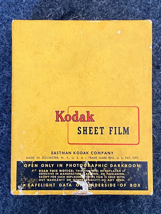 Antiker Kodakfilm Ortho-X (Gebraucht) in Haldenstein für CHF 19 – mit ...