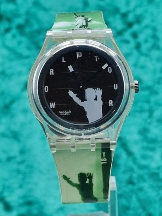 SWATCH SOLAR, WORLDTOUR USA quartz Uhr, gebraucht, läuft. (Gebraucht ...