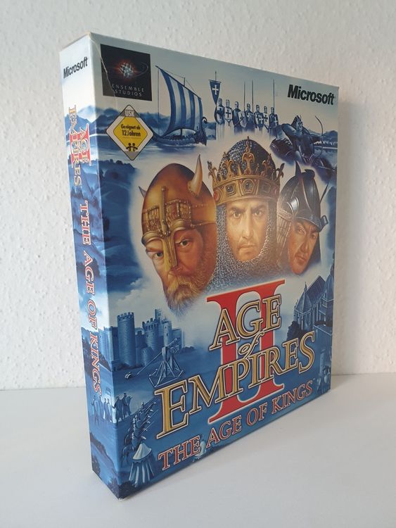 PC Game Microsoft Age of Empires II Big Box mit Add-On (Gebraucht) in ...