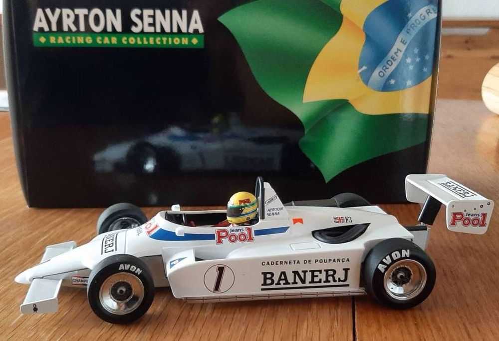 Ayrton Senna Ralt Toyota RT3 British Champion 1983 1:18 (Neu und ...
