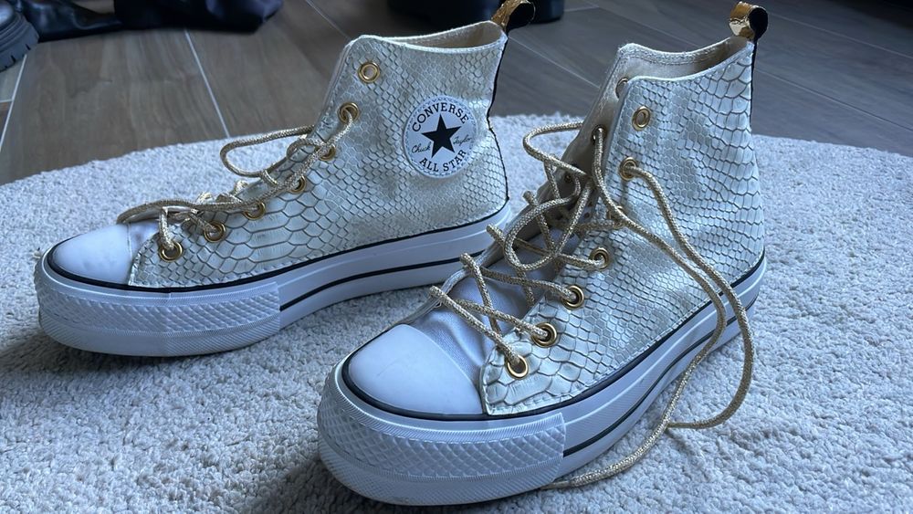 Converse All Star Platform - custom made by Mimanera | Kaufen auf Ricardo