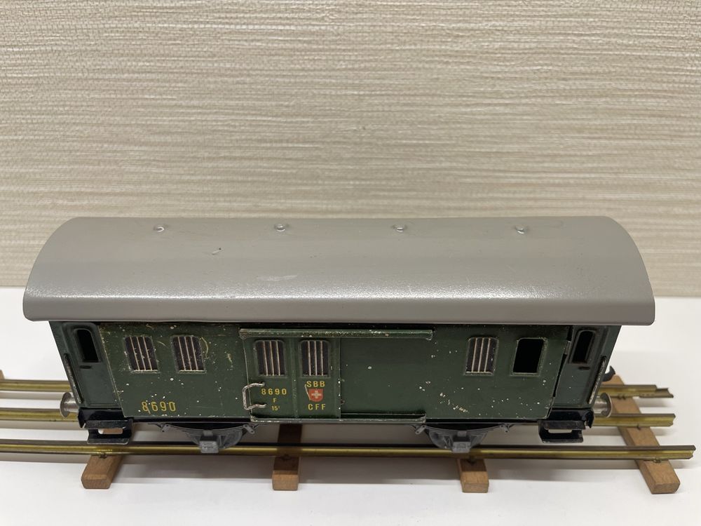 SBB CFF Wagen 8690, Blechspielzeug, Vintage, BUCO (Gebraucht) in ...