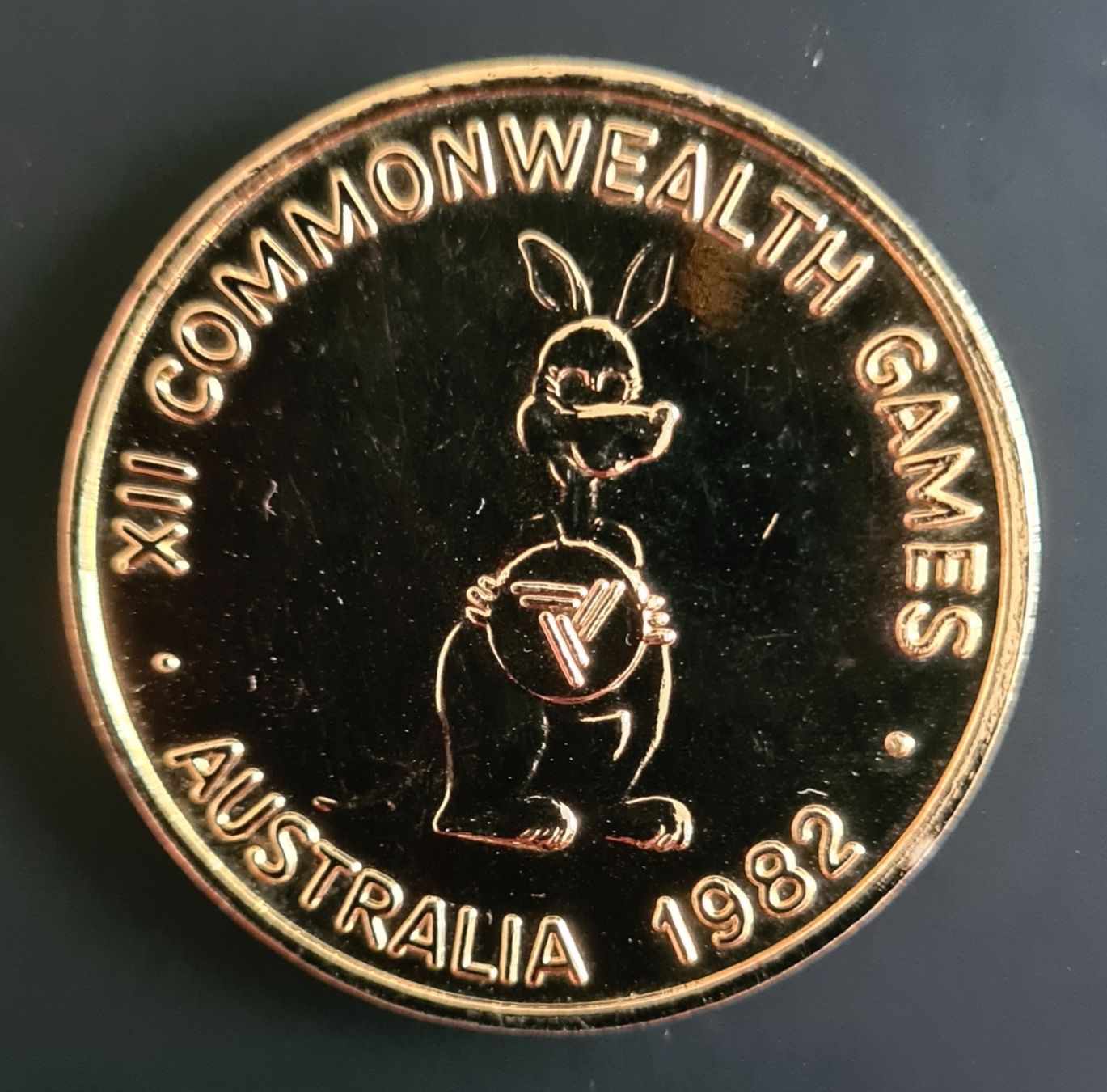 Commonwealth Games Australien 1982 Token Münze Medaille Coin (Gebraucht ...