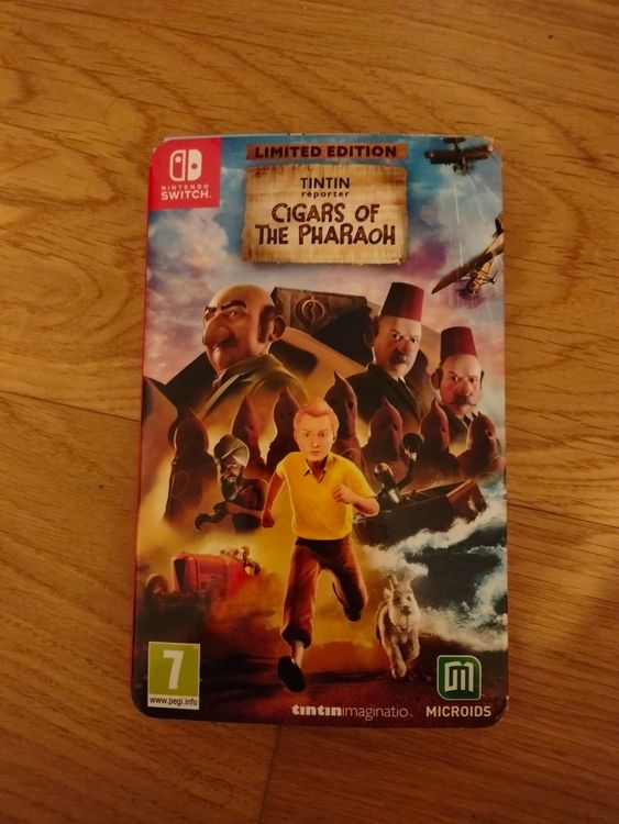Tintin reporter: Les cigares du pharaon sur Nintendo Switch (Gebraucht ...