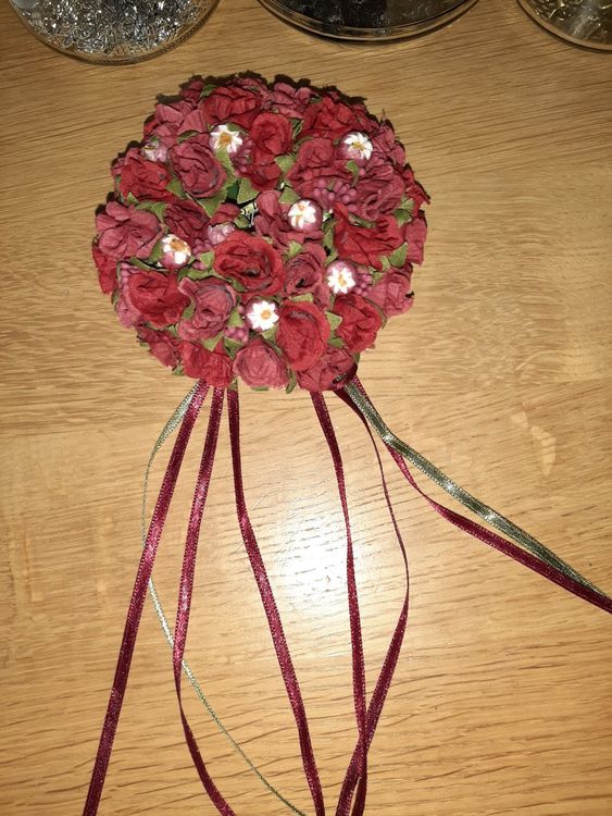 Stoffblumen Dekoration zum aufhängen oder sonstiges | Kaufen auf Ricardo