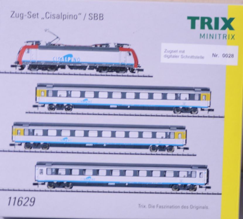 Zugset Cisalpino Minitrix 11629 (13) (Neu und originalverpackt) in ...