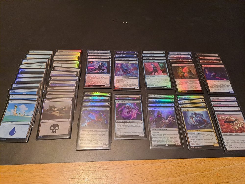 Magic the Gathering All Foil Ninja Deck englisch, Neu (Neu (gemäss ...