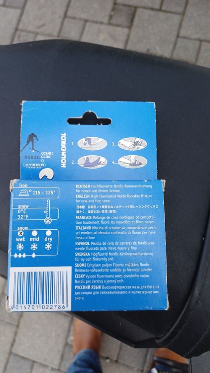 Holmenkol Nordic Glide Wachs Cosmic Hybrid 0, Neu! (Neu (gemäss ...
