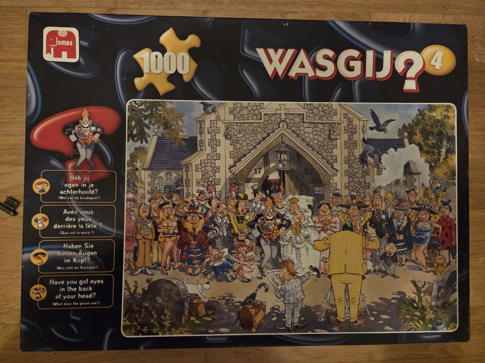 Wasgij Puzzle Nr.4 - 1000 Teile - "Ein unvergesslicher Tag" (Gebraucht ...