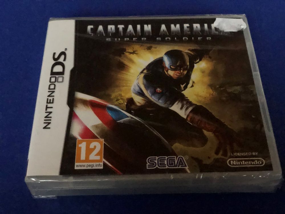 CAPTAIN AMERICA SUPER SOLDIER SPIEL FÜR NINTENDO DS (Neu und ...