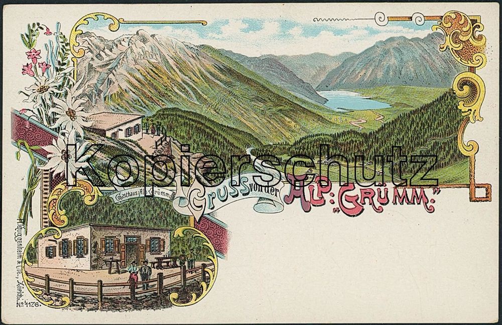 GR Alp Grüm - Litho - Poschiavo (Gebraucht) in Schindellegi für CHF 250 – mit Lieferung auf ...