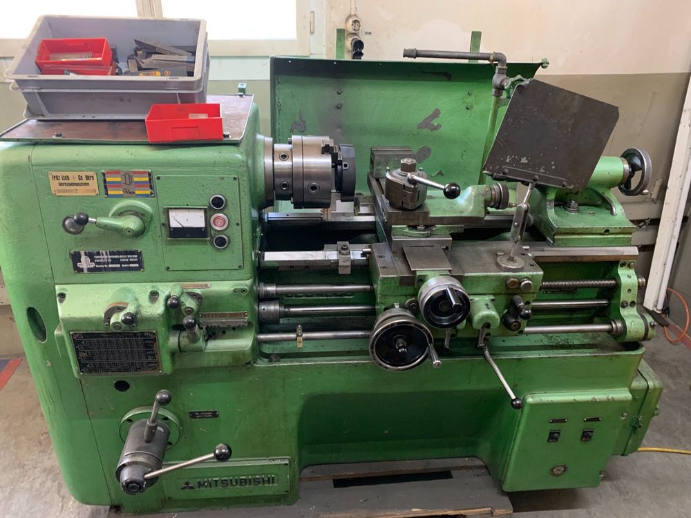 Drehbank MITSUBISHI mit Zug- und Leitspindel (Gebraucht) in Kirchberg BE für CHF 2570 – nur ...