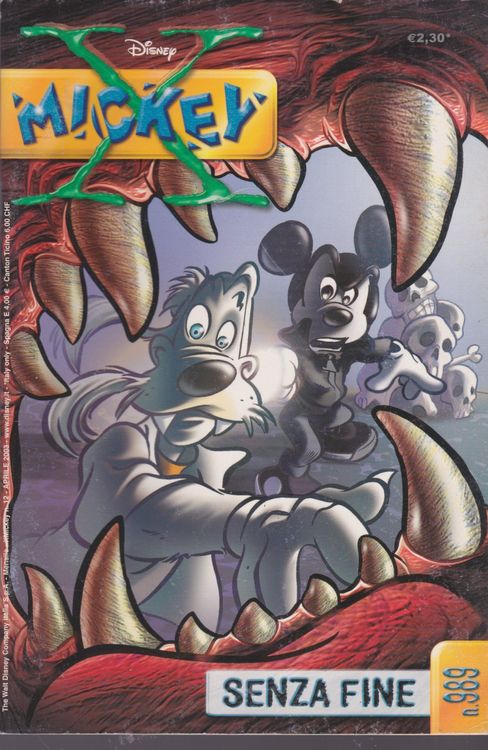 italian edition Disney X MICKEY ( Micky Mouse ) # 989 ( # 12 (Gebraucht ...