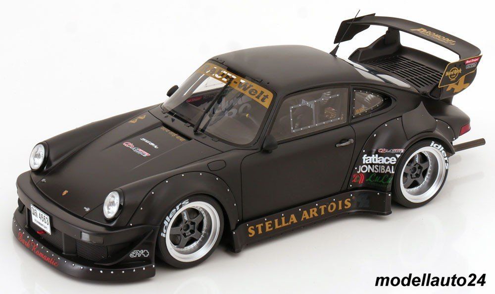 Porsche 911(964) RWB Rauh-Welt Stella Artois 2010 / GTS 1:18 (Neu und ...