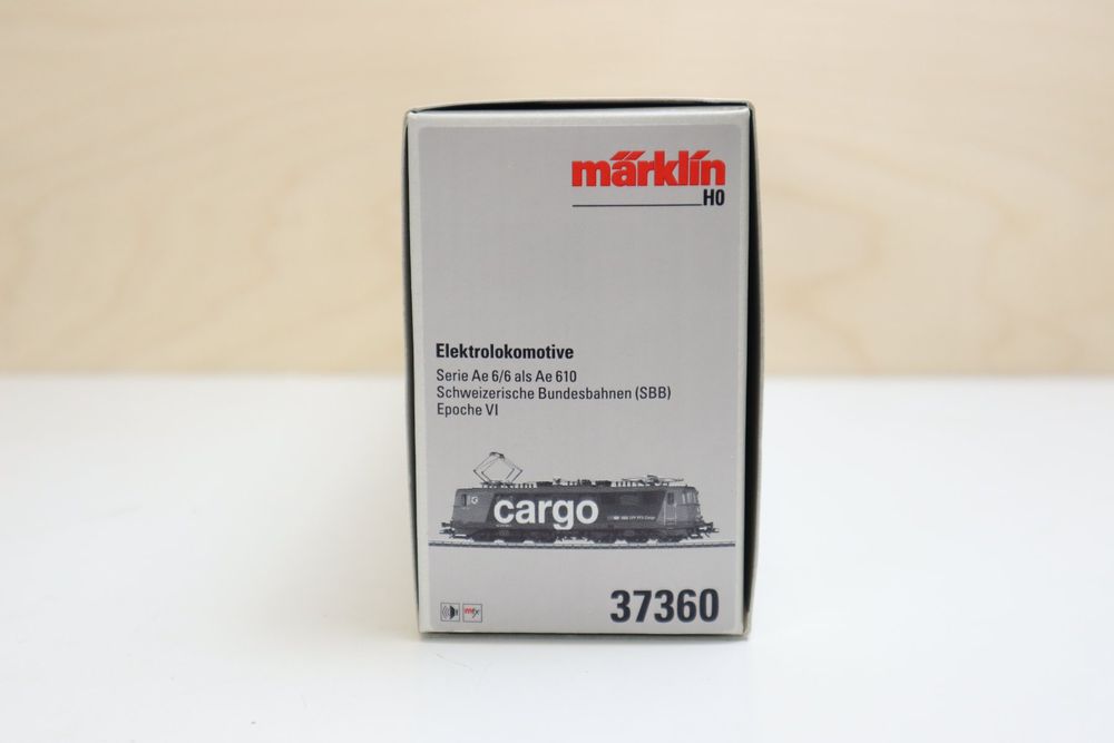 Märklin SBB Ae 610 Cargo E-Lok - MFX + Sound 37360 (Gebraucht) in ...