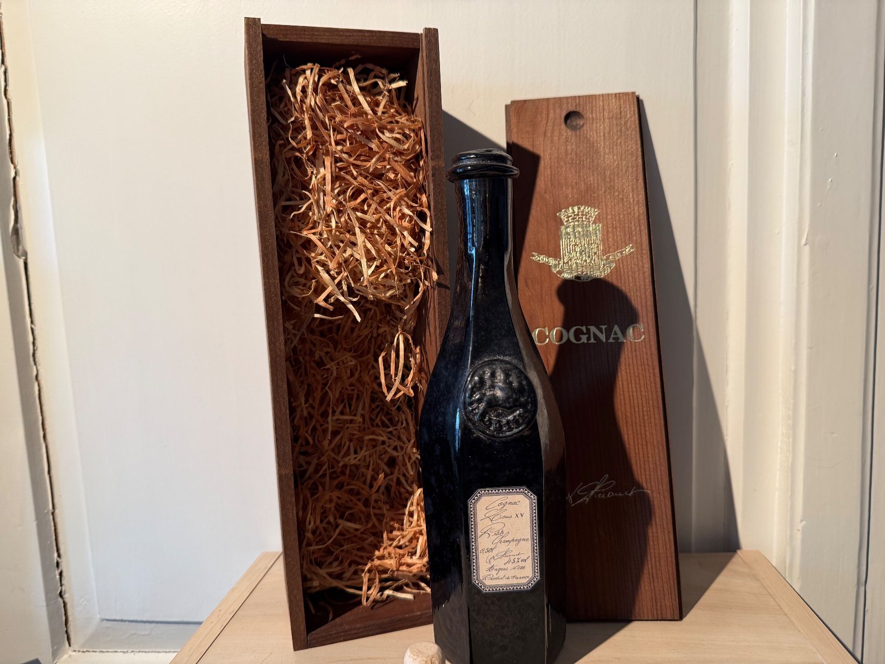 Cognac Louis XV Petite Champagne 50cl. in OHK - Rarität! (Neu und ...