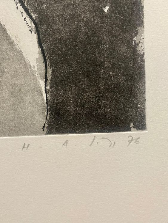 Hermann Alfred Sigg 1924 Lithografie Original Handsigniert (Gebraucht ...