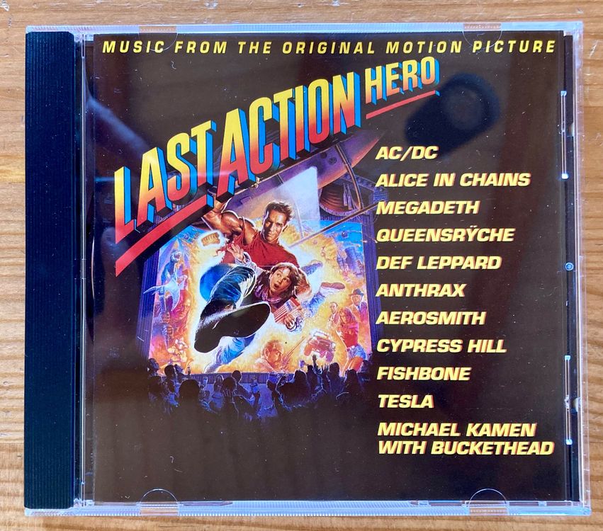 Last Action Hero - Original Soundtrack (NEU, Columbia, 1993) (Neu ...