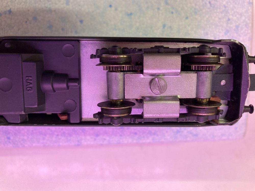 L162 HAG Triebwagen 150 Rbe 4/4 der SBB mit 2 Wagen der SOB (Gebraucht ...