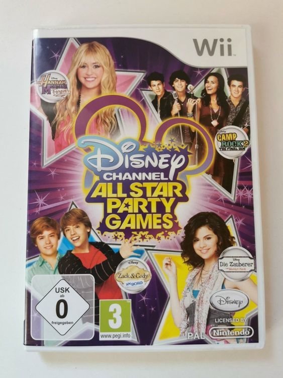 Wii- Disney Channel All Star Party Games (Gebraucht) in Lenzburg für ...