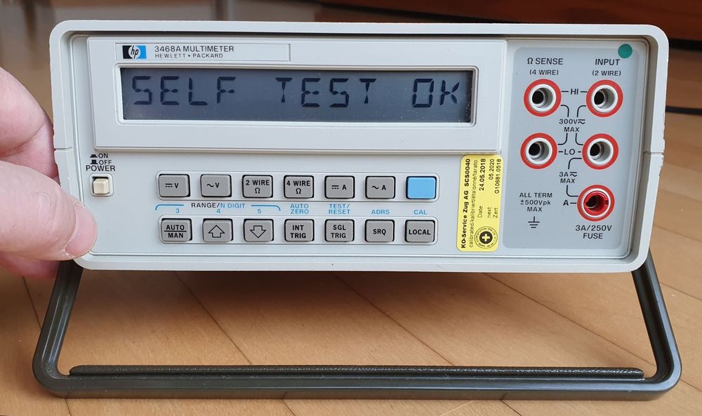 HP 3468A Multimeter (true RMS) | Kaufen auf Ricardo
