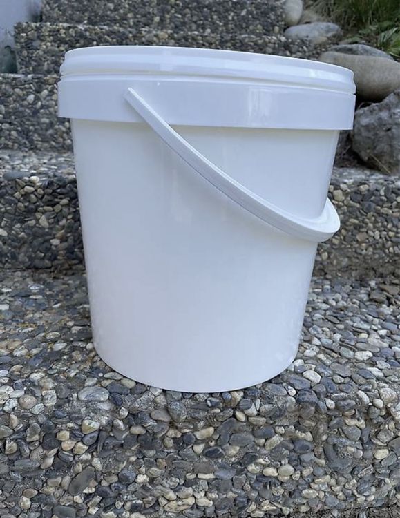 Seau alimentaire 10L avec couvercle - Neuf! (Neuf avec emballage d ...