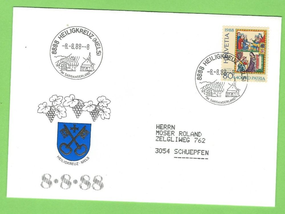 8888 Heiligkreuz (Mels) (Gebraucht) in Zürich für CHF 1 – mit Lieferung auf Ricardo kaufen