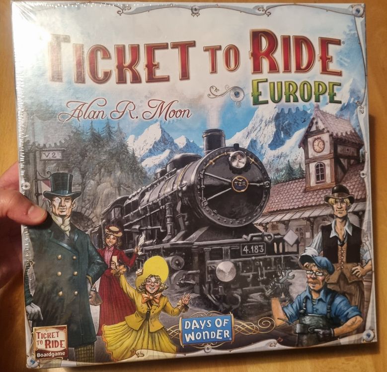 Jeu Ticket to ride Europe, neuf, days of wonders | Kaufen auf Ricardo Jeu Ticket to ride Europe, neuf, days of wonders | Kaufen auf Ricardo