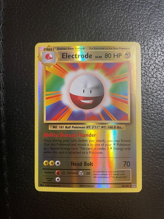 Evolutions Electrode reverse rare 40/108 NM Ab 1 (Gebraucht) in Paradiso für CHF 1 – mit ...