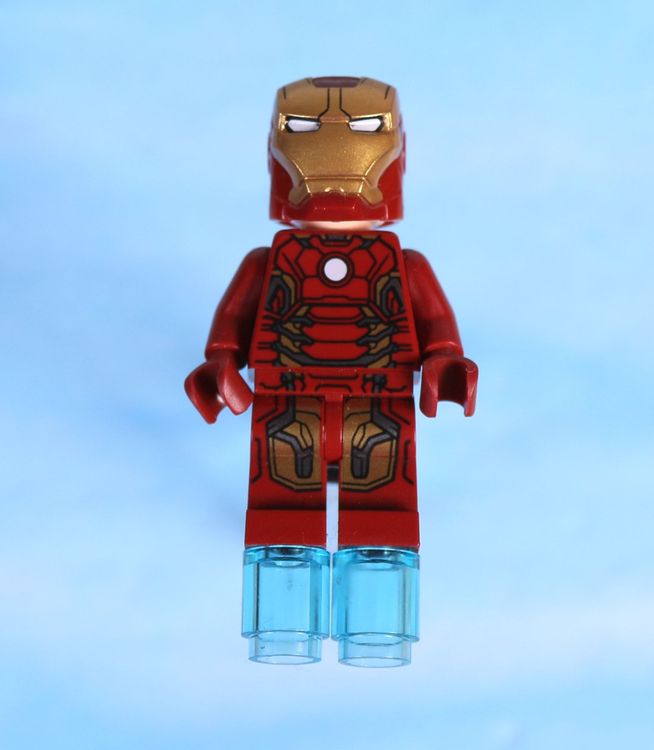 LEGO® Minifigur Super Heroes Iron Man - Mark 43 Armor (Gebraucht) in ...
