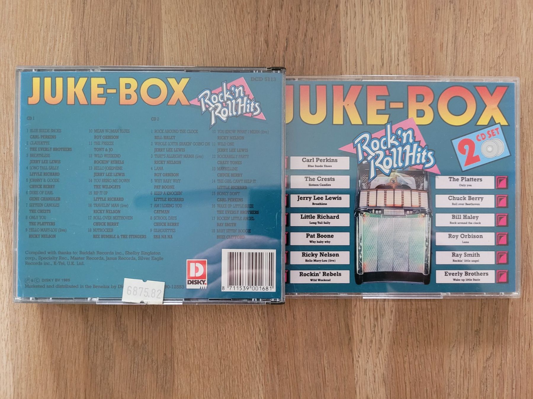 DCD Various - Juke-Box - Rock`n Roll Hits Vol. 1, 1989 (Gebraucht) in ...