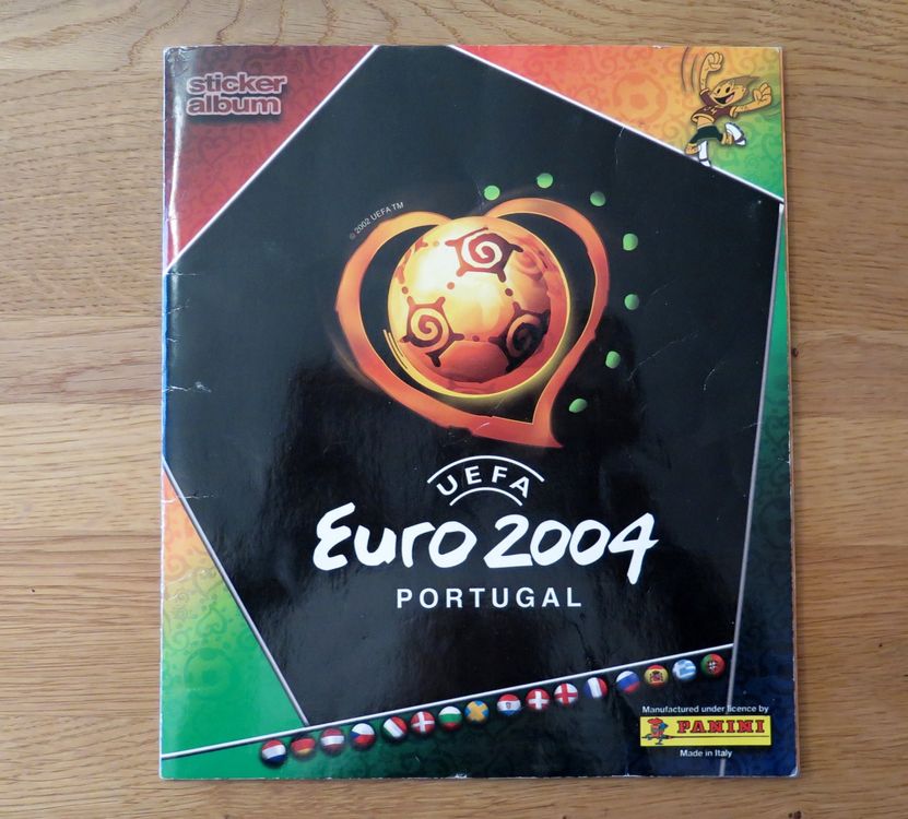 Panini Sticker Album EM 2004 Portugal komplett | Kaufen auf Ricardo