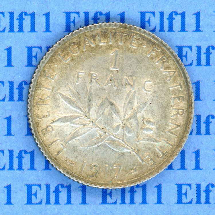 FRF___1.00 1917 -vz 1 Franc (Gebraucht) in Widnau für CHF 5 – mit ...
