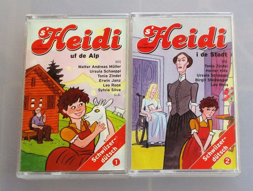 HEIDI - Walter Andreas Müller/Ursula Schäppi - 2 Kassetten (Gebraucht ...