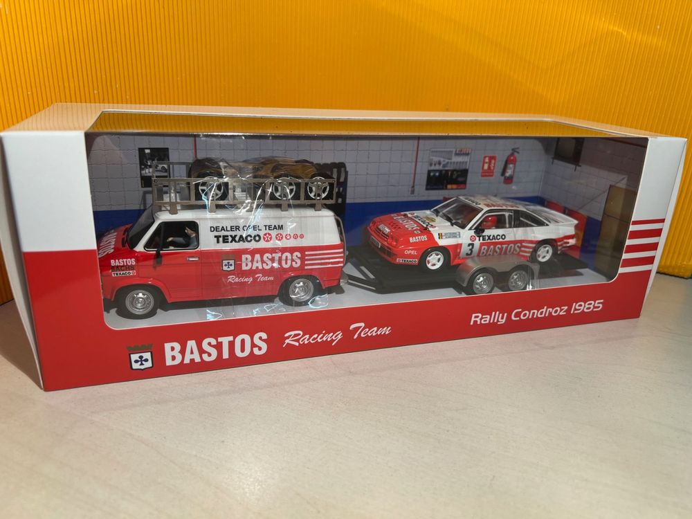 BASTOS Racing Team Rallye-Gespann «Limited Edition» NEU MIB (Neu und ...