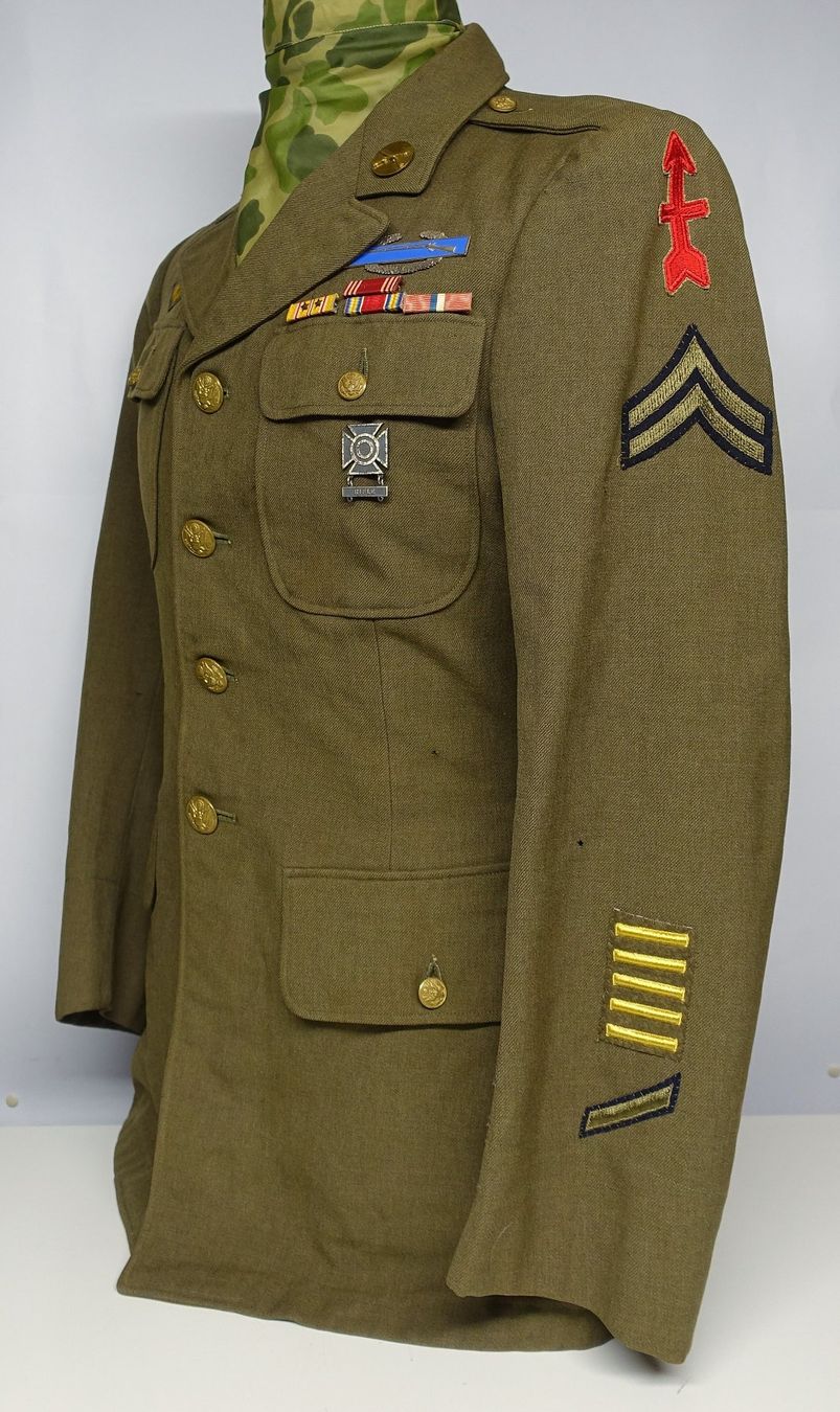 US Army Uniform Jacke 2.Weltkrieg 32nd Infantry Div. (Gebraucht) in ...