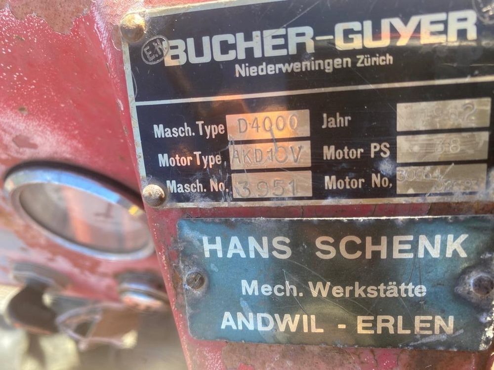 BUCHER Traktor D4000 (Gebraucht) in Menzingen für CHF 1511 – nur ...