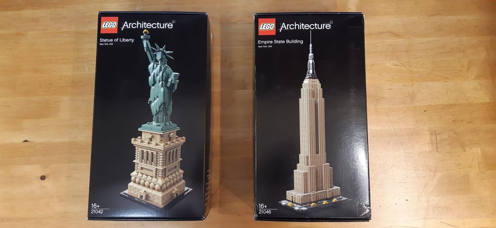 LEGO 21042 Freiheitsstatue und 21046 Empire State Building | Kaufen auf ...