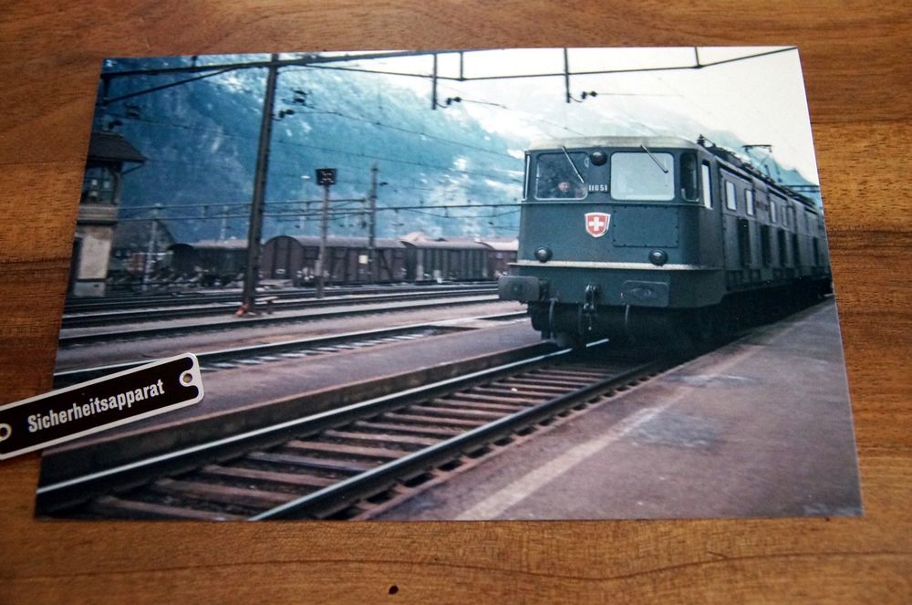 SBB Ae 8/14 Nr. 118521 - 1962 (Gebraucht) in Schönenwerd für CHF 6 – mit Lieferung auf Ricardo ...